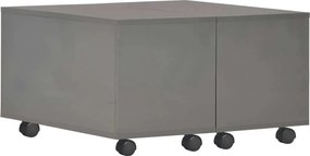 vidaXL Konferenční stolek vysoký lesk 60x60x35 cm dřevotříska [283723] Barva: Černá