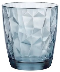 Bormioli Rocco Sada 3 kusů sklenic Diamond Blue 300 ml