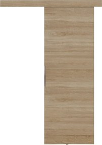 Posuvné dveře s krycí lištou MALIBU 100 dub sonoma