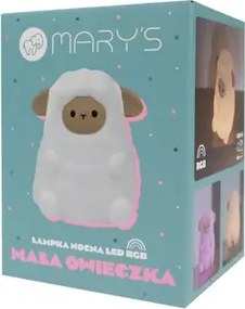 Mary's LED silikonová noční lampička RGB - ovečka