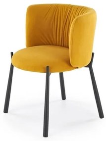 Halmar jídelní židle K531 barevné provedení hořčicová