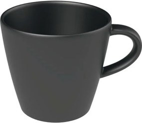Villeroy & boch manufacture rock hrnek 220 ml, černý, 6 ks