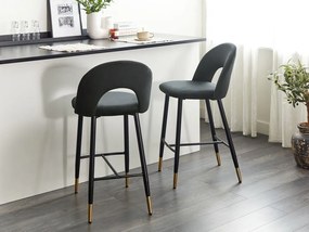 Set 2 ks barových židlí Fabian (černá). 1078840