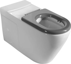 Sapho Medic Rimless wc mísa pro kombi spodní/zadní odpad bílá MC102-111