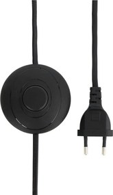 Krémová/v mosazné barvě látková stojací lampa (výška 160 cm) Josho – Ellos Home