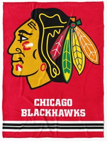 Deka NHL Chicago Blackhawks Essential 150x200 cm