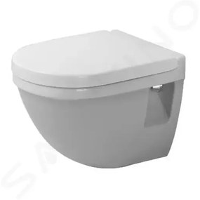 DURAVIT - Starck 3 Závěsné WC, s HygieneGlaze, bílá (2202092000)