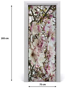 Fototapeta na dveře Květ magnolie 75x205 cm