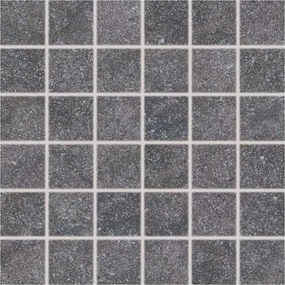 RAKO Kaamos - Mozaika 4,8x4,8 cm, černá DDM06588