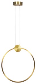 Toolight Toolight, LED stropní svítidlo 50cm 23W 4000K APP1400-CP, zlatá matná, OSW-00958