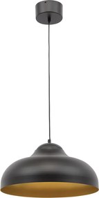 Desolo, 40x130x40cm závěsná 1 černý