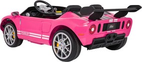 Elektrické autíčko Ford GT růžové