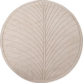 Béžový kulatý vnitřní a venkovní koberec ø 160 cm Nova 1204 – Ayyildiz Carpets