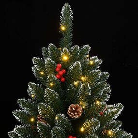 Umělý vánoční stromek s 300 LED 210 cm 3315756