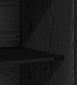 Šatní skříň Černý dub 80 x 50 x 200 cm Kompozitní dřevo 3378503