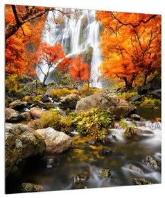 Obraz podzimní krajiny (40x40 cm)