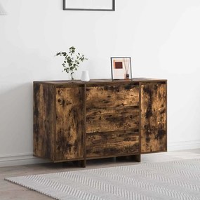 Servírovací skříň Kouřový dub 120 x 41 x 75 cm Kompozitní dřevo 3333910