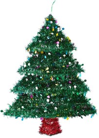 X-MAS Stromek z vánočních řetězů 57 cm - zelená
