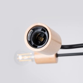Sollux Lighting Lustr TIMBO 8 černý
