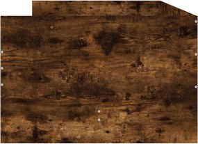 Rám postele se zásuvkami kouřový dub 100 x 200 cm 3207340