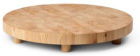 Ferm Living Prkénko Chess Cutting Board Round Large