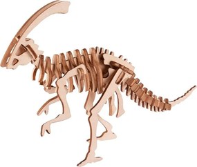 Dřevěné 3D puzzle Parasaurolophus