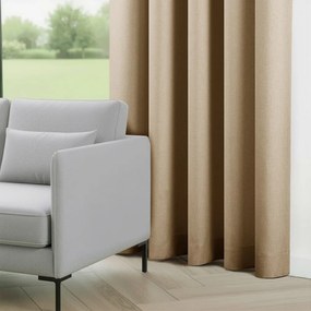 Béžový dimout závěs 200x250 cm Calisto – Filumi