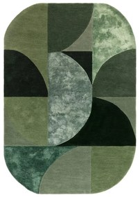 Tmavě zelený vlněný koberec 160x230 cm Forest – Asiatic Carpets