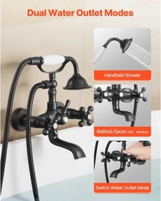 Vanová baterie s nožičkami VEVOR, 140 × 220 × 300 mm – BGSZZYGLTLTHLAC1L002V0