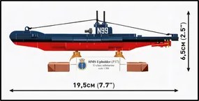 COBI 4862 HMS Upholder (P37) / Ponorka / 140 dílů / 1:300 / od 7 let