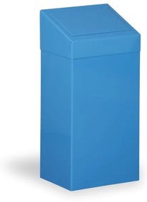 Kovona Kovový odpadkový koš na tříděný odpad, 45 l, modrý