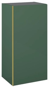 Elita Look, závěsná boční skříňka 40x31, 6x80 cm 1D, zelená matná, ELT-168571