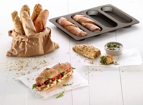 Lékué KIT BREAD STARTER Silikonová forma na chleba a bagety - sada 600 ml