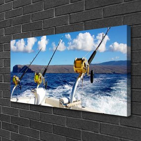 Obraz na plátně Rybaření Moře Krajina 120x60 cm