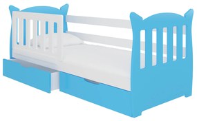 Postel s matrací LENA Hlavní barva: Modrá
