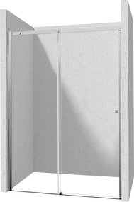 Deante Kerria Plus sprchové dveře 170 cm posuvné chrom lesk/průhledné sklo KTSP017P