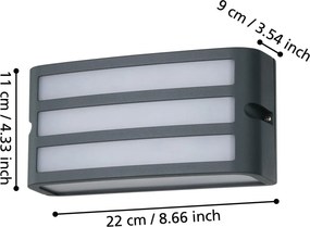 EG 900811 Venkovní nástěnné svítidlo CAMARDA 900811 - EGLO
