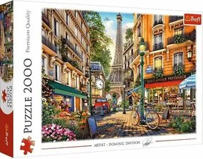Trefl - Puzzle - Odpoledne v Paříži / 2000 dílků / 96 x 68 cm / věk 12