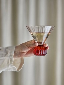 BLOOMINGVILLE Sklenice na koktejly TAURIN růžová