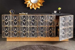 Designová komoda z masivu Piazza San Marco Mango 177cm