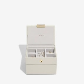 Stackers, Mikro krabička na šperky Micro Jewellery Box Oatmeal | krémová 76154