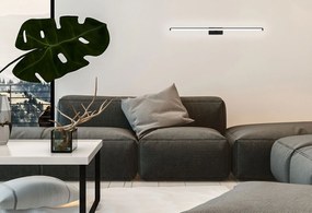 Toolight Toolight, LED koupelnové svítidlo nad zrcadlo 12W 50CM APP373-1W, černá, OSW-05003