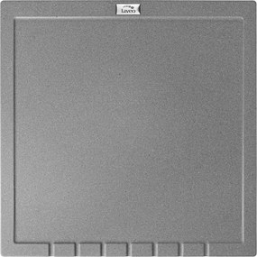 Laveo Halvo, granitový odkapávač 350x350x25 mm, šedá, LAV-OBA_501T