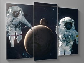 Liox OBRAZ ASTRONAUTI VE VESMÍRU Rozměr: 60 x 40 cm