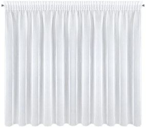 ZÁCLONA NA PÁSCE MIREA 350X150 CM BÍLÁ