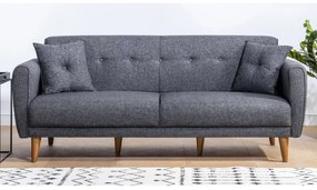 Atelier del sofa Rozkládací pohovka ARIA tmavě šedá 205 cm 867UNQ1326