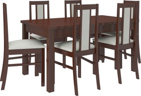 ADRK Furniture Sada stolu s židlemi RODOS 52 SE-ROD-52-DW-B091