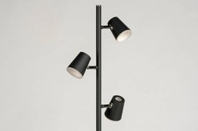 Stojací designová LED lampa se stmívačem Ferranta Black