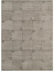 Odolný 3D koberec KORDOBA K4 ŠEDÁ 200x280 cm