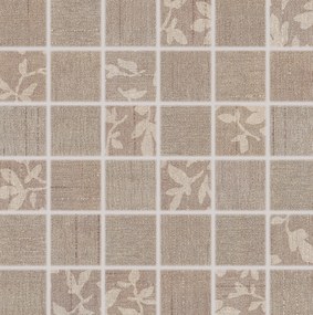 Mozaika Rako Textile hnědá 30x30 cm mat WDM05103.1